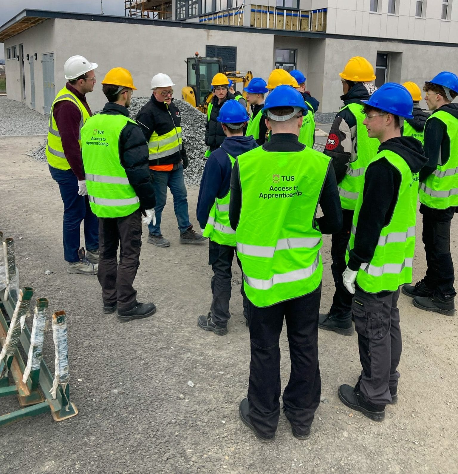 Students from TUS visited our Towlerton Medical Building site!